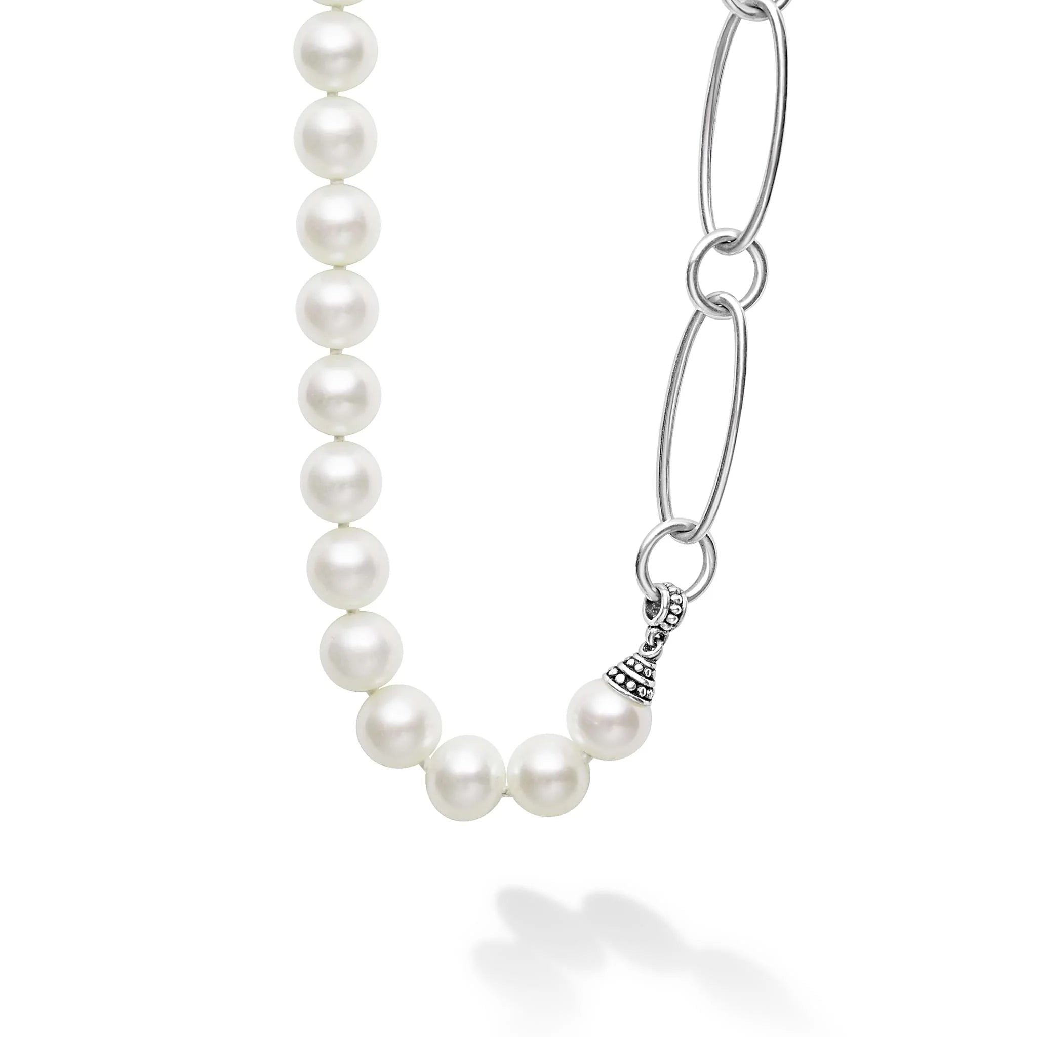 Pearl Link Necklace – JBHudson