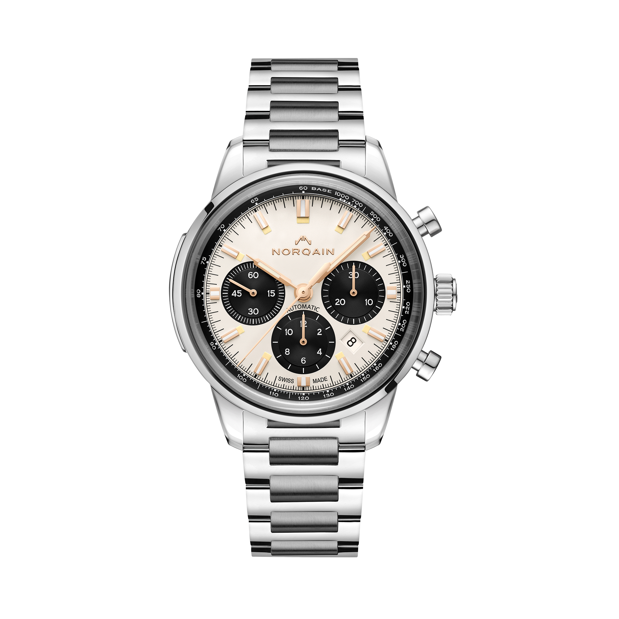 Freedom 60 Chrono 43MM "Off-White" – JBHudson