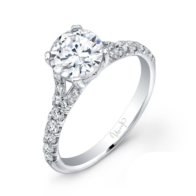 .32ctw Split Round Engagement Ring – JBHudson